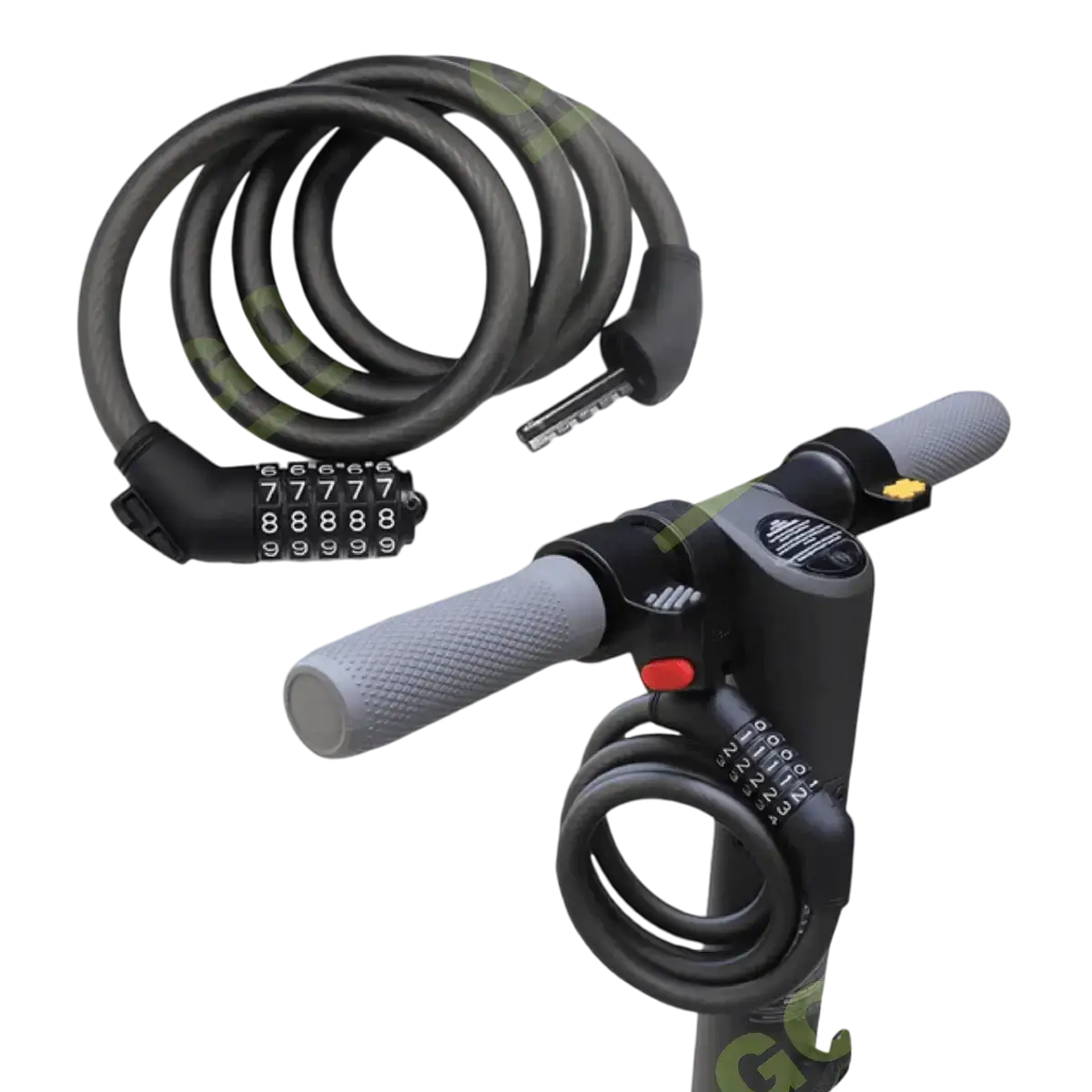 Padlock with code 1.2m for scooter price - Go E-motion